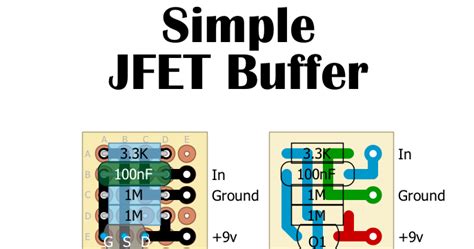 Perf And Pcb Effects Layouts Simple Jfet Buffer
