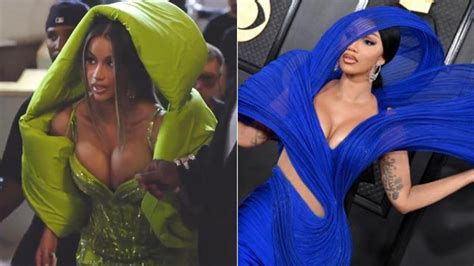 After Grammys Cardi B Once Again Stuns In Gaurav Gupta Creation At