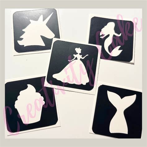 Unicorn Temporary Tattoo Etsy