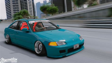 Honda Civic EJ2 Coupe Replace GTA5 Mods