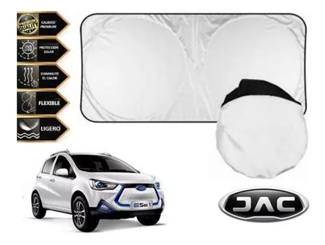 Parabrisas Cubre Sol Tapa Sol Con Ventosas Jac E Sei Meses sin interés