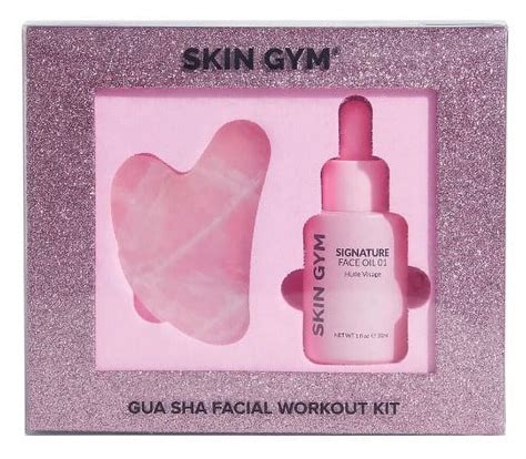 Value Skin Gym Gua Sha Rose Quartz Workout Kit Gua Sha