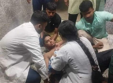 শিক্ষার্থী আনসার সং ঘ র্ষে সমন্বয়ক হাসনাত আবদুল্লাহ আ হ ত