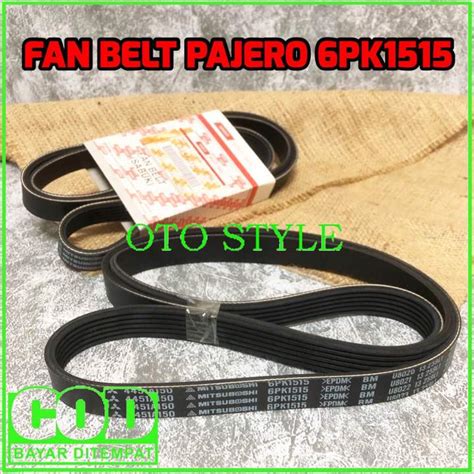 TALI KIPAS PAJERO 6PK1515 FAN BELT PAJERO VAN BELT V BELT PAJERO