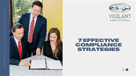 7 Effective Compliance Strategies For 2024 Vigilant Insights