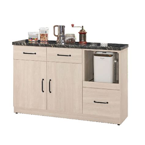 DE德一家具羅傑4尺石面餐櫃 CM23 957 3 德一家具