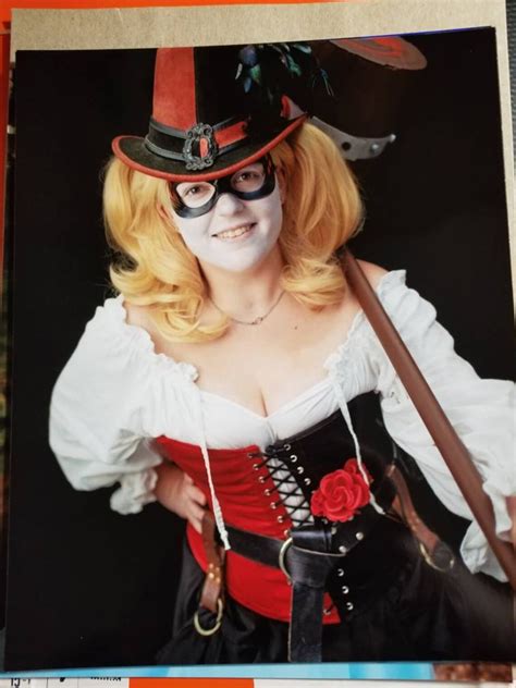 Large Size Renaissance Harley Quinn Cosplay Print Harley Nox Etsy