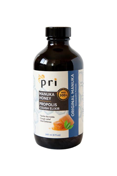 Pacific Resources International Propolis Cough Elixir Manna Harvest