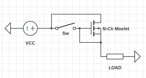 Dc Self Keep Alive MOSFET Circuit Electrical Engineering Stack Exchange