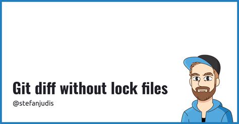 Git Diff Without Lock Files Stefan Judis Web Development