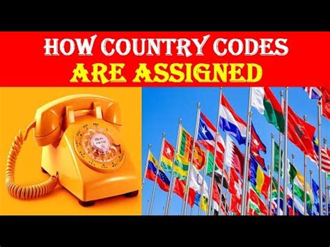 How Country Codes Are Assigned Country Phone Codes Phone Dialing Code ITU YouTube