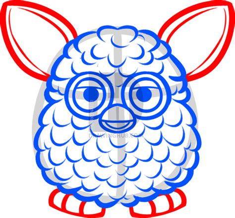 Furby Drawing Free Download On Clipartmag