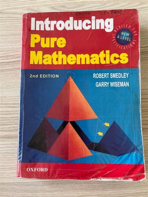 Introducing Pure Mathematics 2nd Edition Hobbies And Toys Books