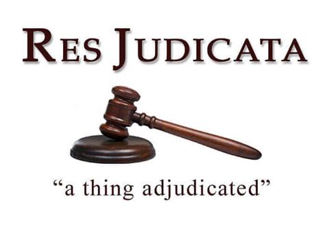 Can Res Judicata Be A Ground To Reject A Plaint Under Order 7 Rule 11d