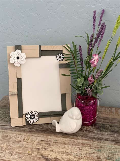 Handmade Picture Frame Unique Photo Frame One Of A Kind T Etsy