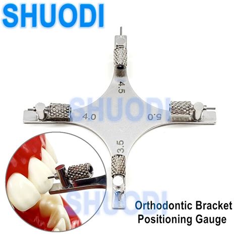 1 Piece Stainless Steel Cross Dental Orthodontic Bracket Positioning