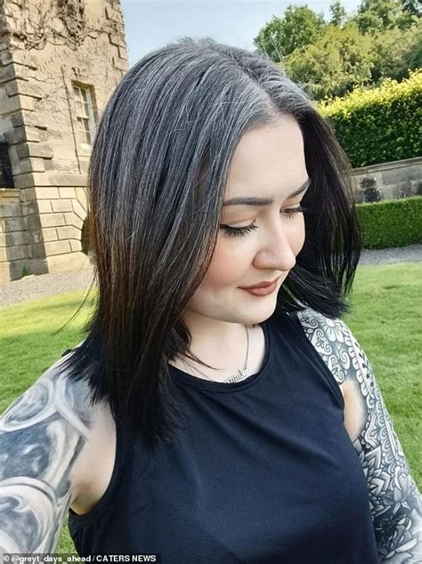 I Used To Spend Hours Pulling My Grey Hair Out Now I M Silver At 22