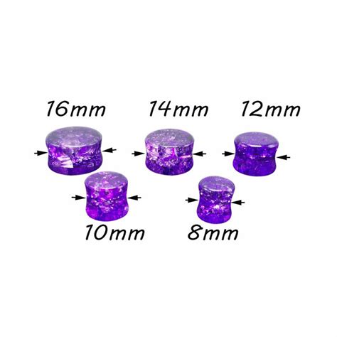 个性新款爆花玻璃耳扩饰品欧美流行男女耳洞扩耳器穿刺耳钉耳廓虎窝淘