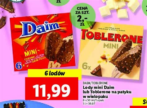 Lody Daim Ice Cream Cena Promocje Opinie Sklep Blix Pl