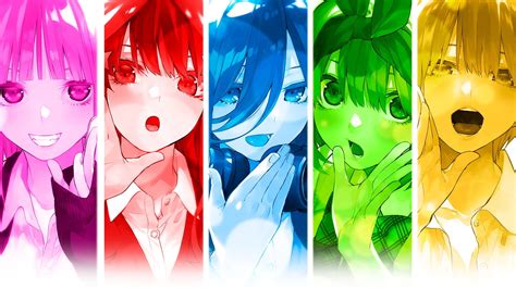 Wallpaper Id 564835 Anime Girls Nakano Itsuki Nakano Nino Nakano