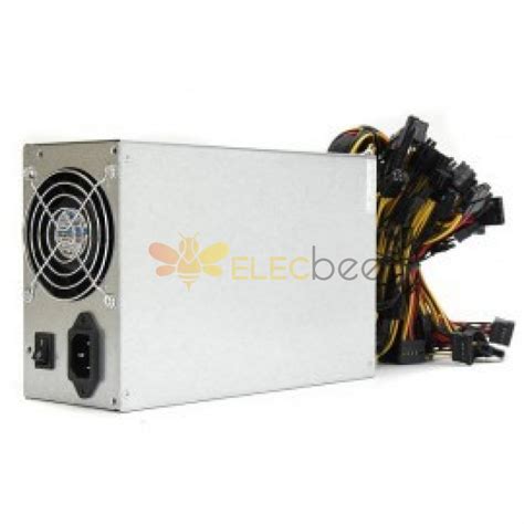 1800w Bitcoin Mining Miner Power Supply Mining Machine With 2 Fan