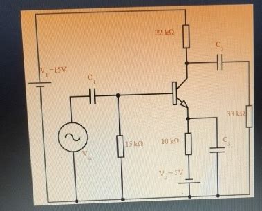 Solved Find The Voltage Gain And Input Impedance For The Chegg