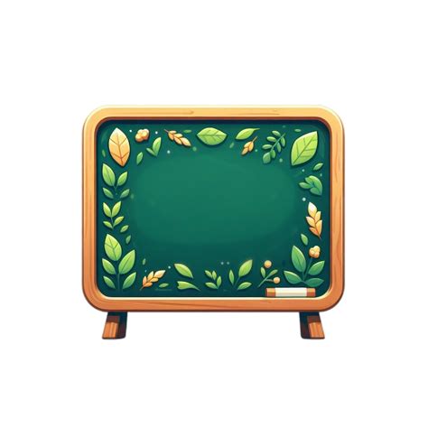 Ai Generated Isolated Greenboard 2d Ai Generated 40534205 Png
