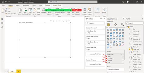 Power Bi Clustered Column Chart