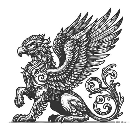 Realistic Griffin Tattoo Designs