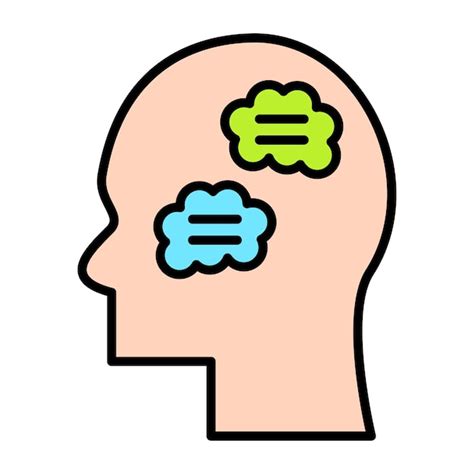 Premium Vector Inner Dialogue Flat Illustration