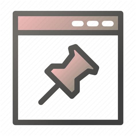 browser interface navigation pin programming web icon download