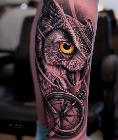 32 Creative Unique Owl Tattoo Ideas For Both Men And Women 2000 Daily