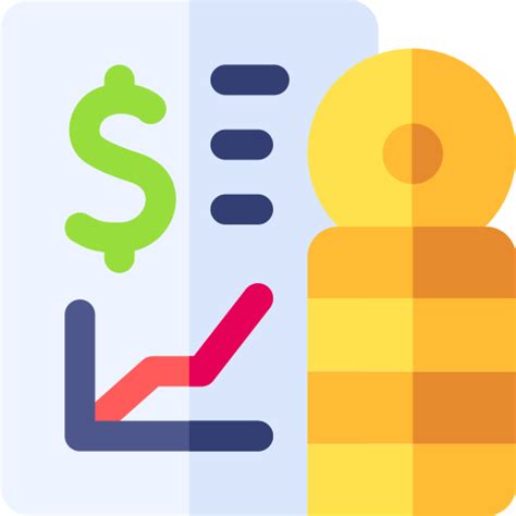 Profit Basic Rounded Flat Icon