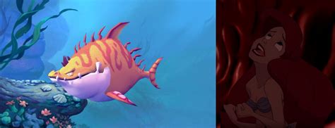 Ariel Swallowed By A Lurker Shark By Tricovore On Deviantart