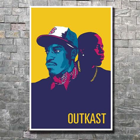 Outkast Stankonia Hip Hop Duo Album Music Rap Singer Art Poster Custom