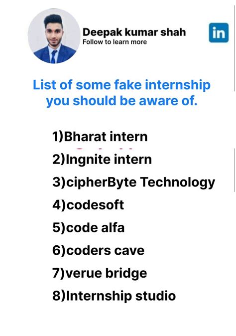 Deepak Kumar Shah On Linkedin Internship Scam Fullstack Programming Coding Problemsolving