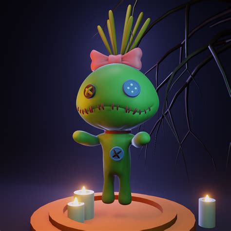 Scary Doll On Behance