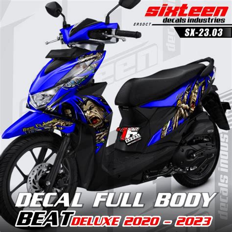 Decal Beat Deluxe Beat Street Full Body Kartun SIXTEEN Lazada Indonesia