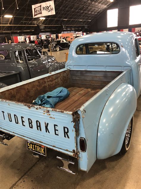 Classic Blue Truck In Showroom Vintage Turquoise Ford Truck Vintage