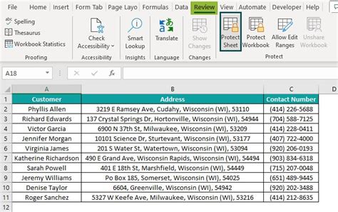 Protect Sheet In Excel Examples How To Protect Sheet And Cells