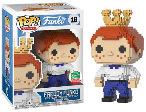 Funko Pop 8 Bit Freddy Funko Exclusive Vinyl Figure 10 Toywiz