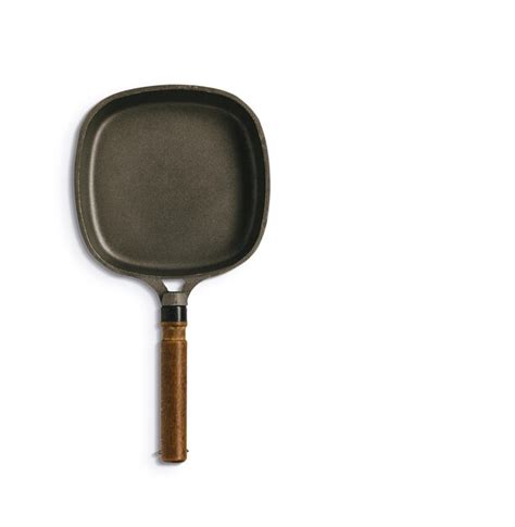 Premium Photo Close Up Of Isolated Frying Pan Against White