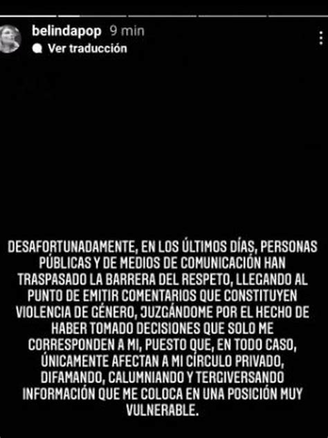 Yosstop Defendió A Belinda Tras Ruptura Con Nodal “muy Triste Que Por