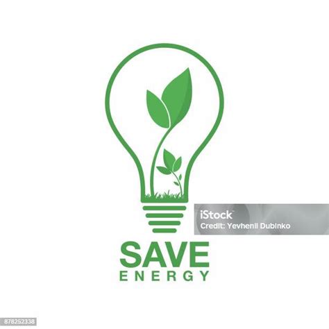생태 기호입니다 에너지 절약 램프 기호 아이콘 에코 친화적인 개념 0명에 대한 스톡 벡터 아트 및 기타 이미지 0명 개념