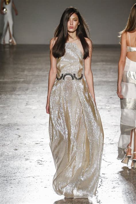A Model Walks The Runway During The Genny Show Editorial Stock Image