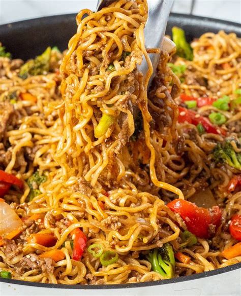 Ground Beef Ramen Skillet Best Recipes