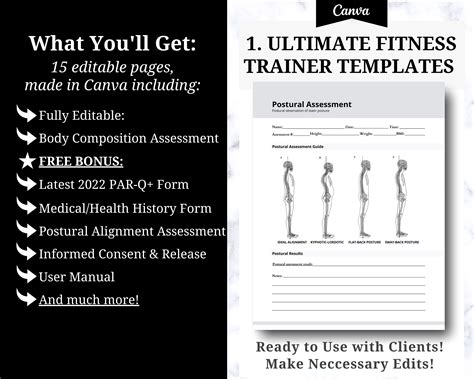 Postural Assessment Personal Trainer Form Postural Alignment Personal Trainer Form Body