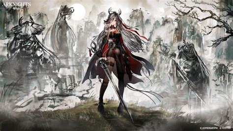 Qiubai Arknights Drawn By Gawako Danbooru
