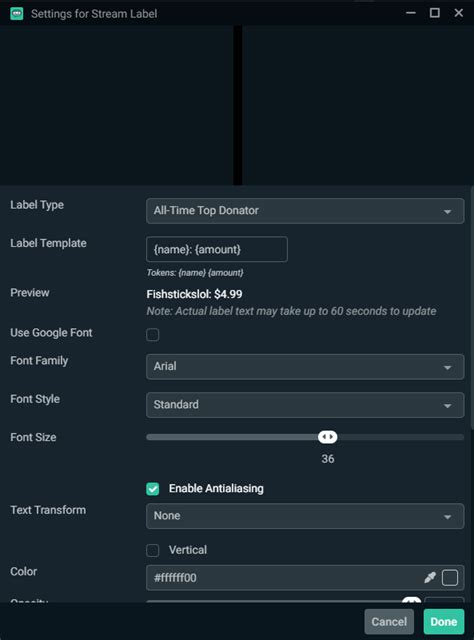 Stream Labels Black Vertical Line Rstreamlabsobs