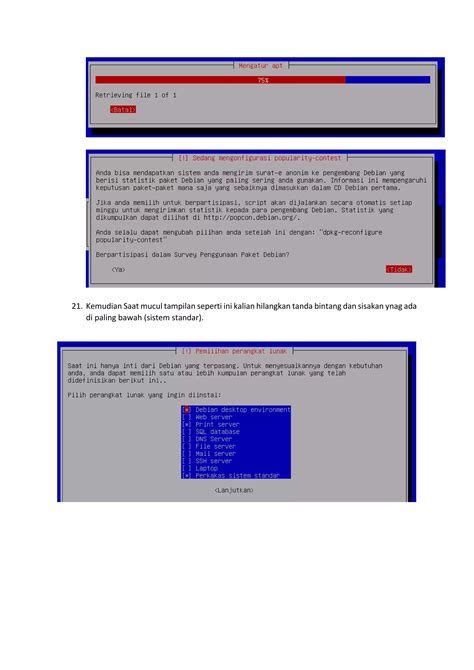 Installasi Debian 7 Di Vmware Workstation PDF